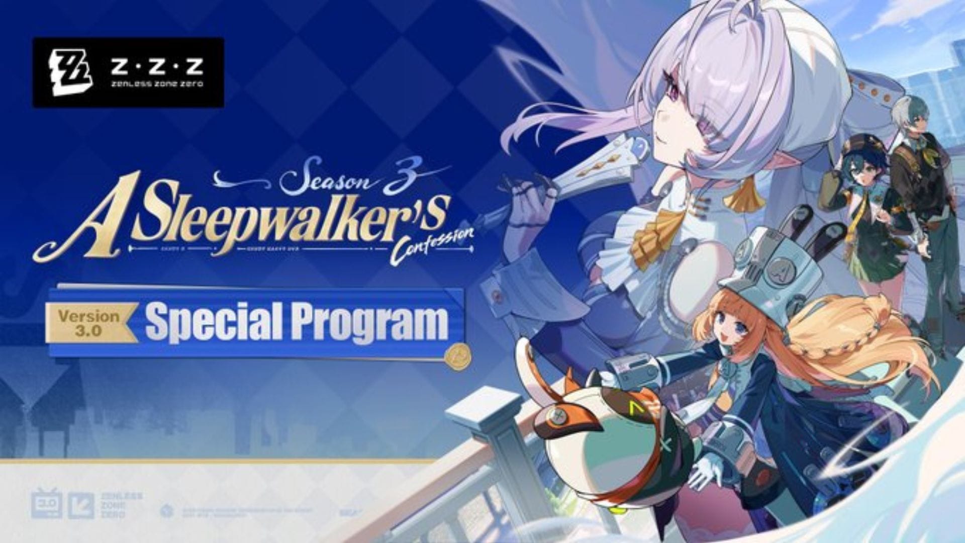 Zenless Zone Zero 3.0 livestream code expiry time and rewards