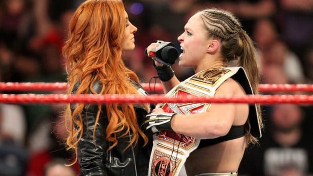WWE Star Becky Lynch Drops Ronda Rousey Tease; MMA Legend Instantly ...