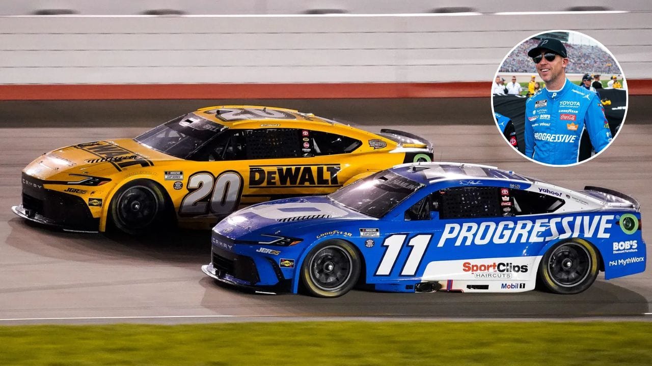 Denny Hamlin points at Christopher Bell’s glaring mistake that handed ...