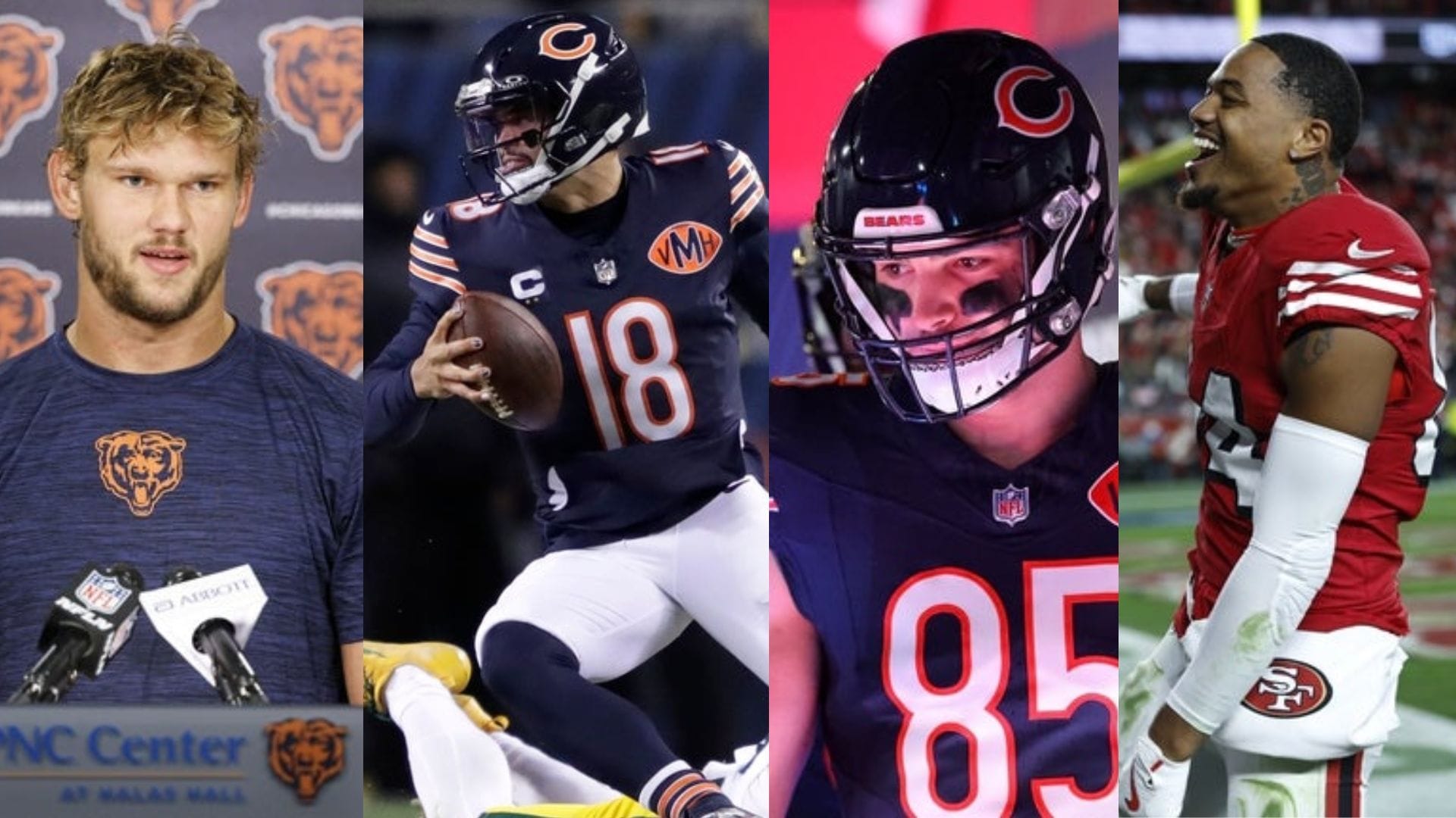 "I'm juiced": Caleb Williams gets candid about Ben Johnson adding third ...