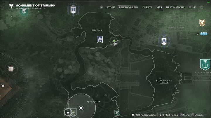 All Throne World case file locations in Destiny 2