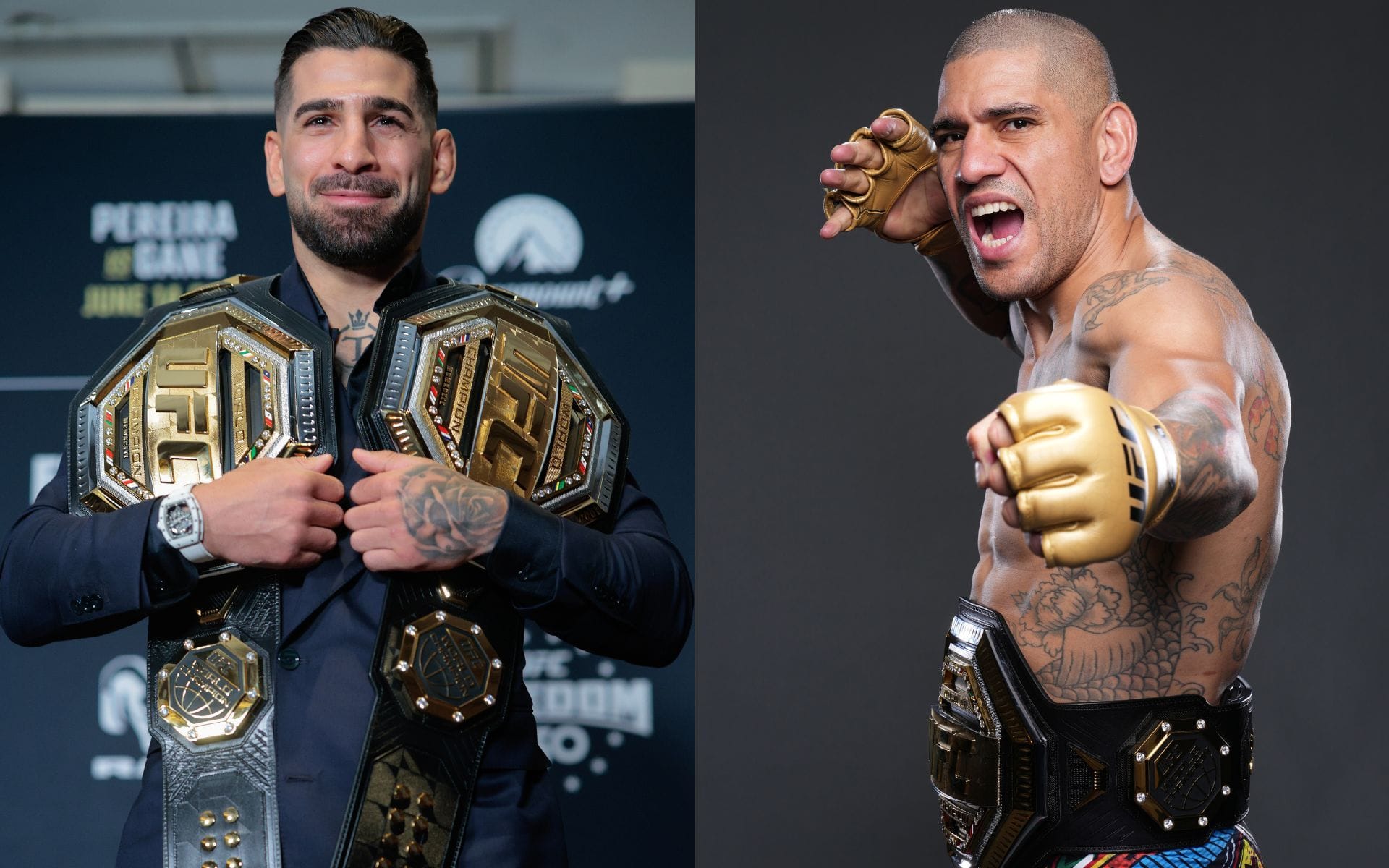 UFC Freedom 250 walkout songs: Tracks Ilia Topuria, Alex Pereira and ...