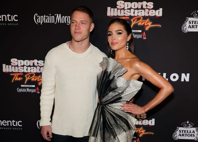 Christian McCaffrey’s wife poses in bikini while dropping “First ...