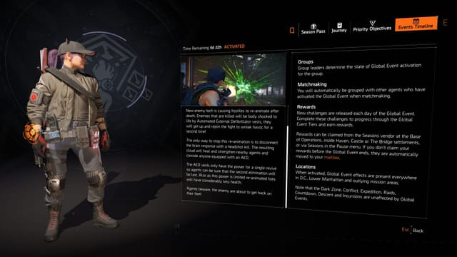 The Division 2: All Day 1 Reanimated challenges and how to complete ...