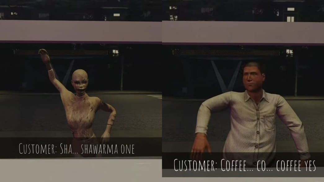 How to identify the Mannequin in Scary Shawarma Kiosk: The Anomaly