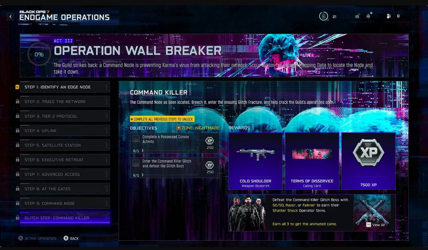 How to get all Shatter Shock operator skins in Warzone and Black Ops 7?