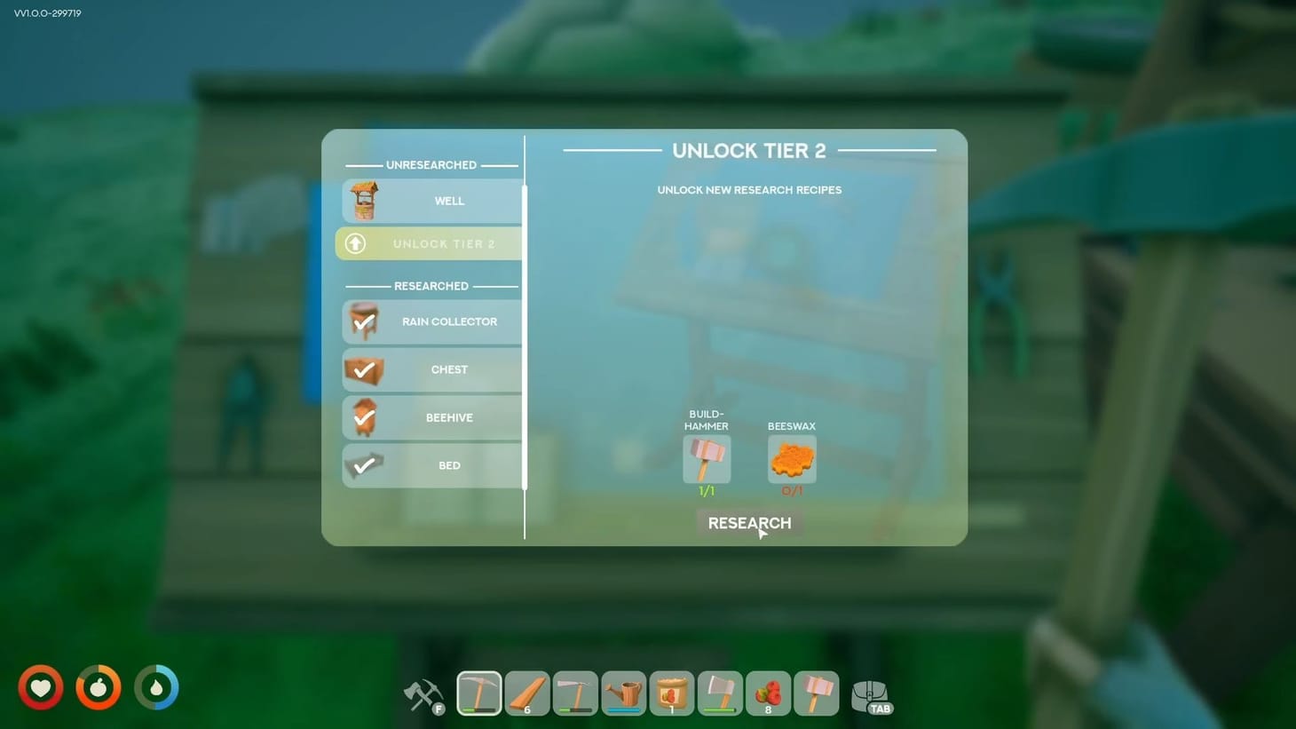 All Solarpunk Research Table tiers and what they unlock