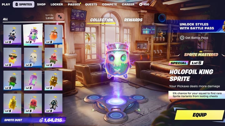 Fortnite Sprites List 2026