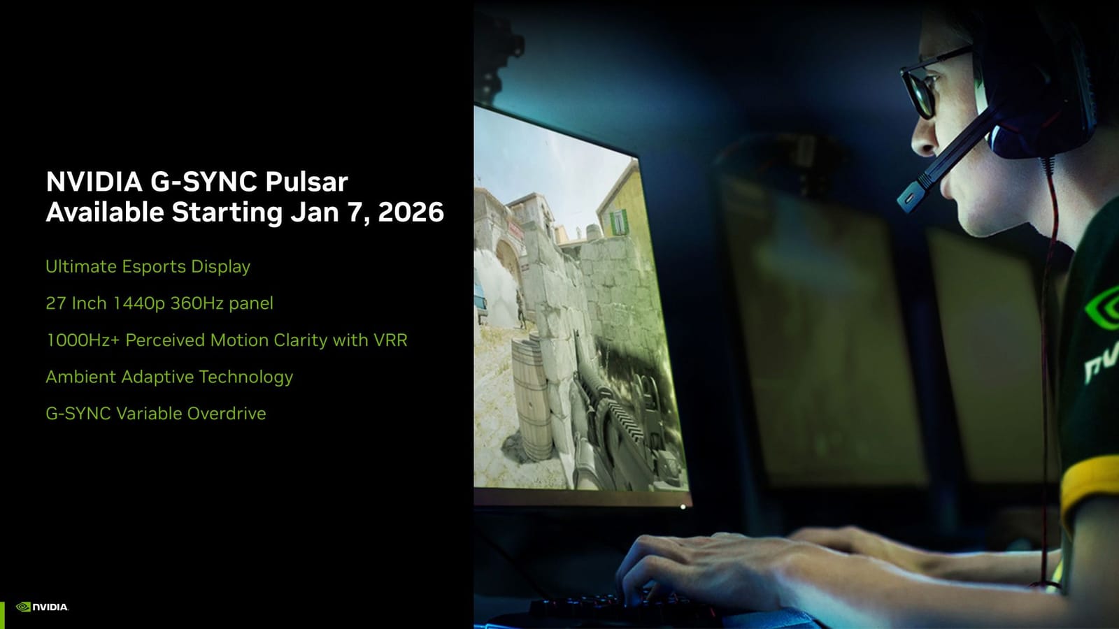 NVIDIA's updated G-SYNC Pulsar monitor firmware slashes input lag and ...
