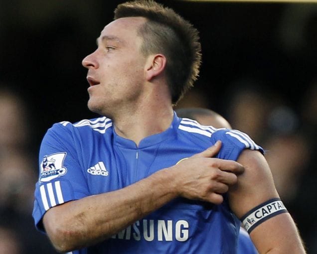 Terry's last-gasp block helps Chelsea to draw with Spurs