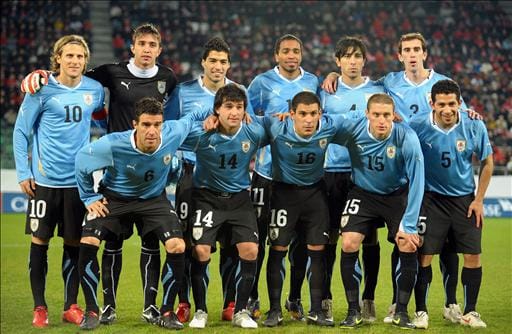 Uruguay take second Place in FIFA rankings