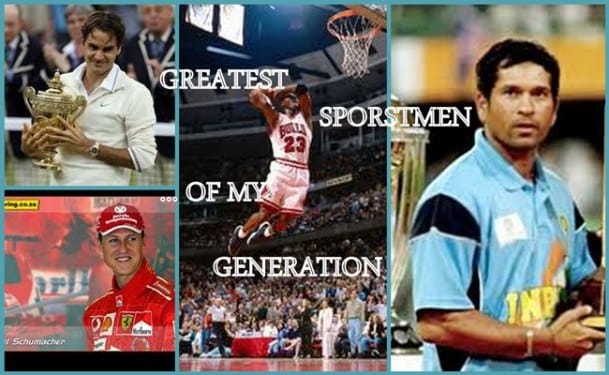 Top 4 Sporting Legends of my era