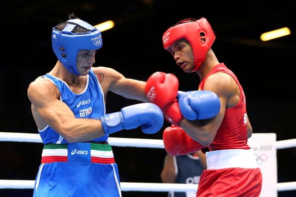 Olympic boxing (men's 64kg): Italy's Mangiacapre, Mongolia's Uranchimeg ...