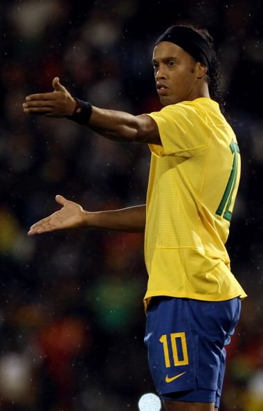 Ronaldinho suspended for violent conduct