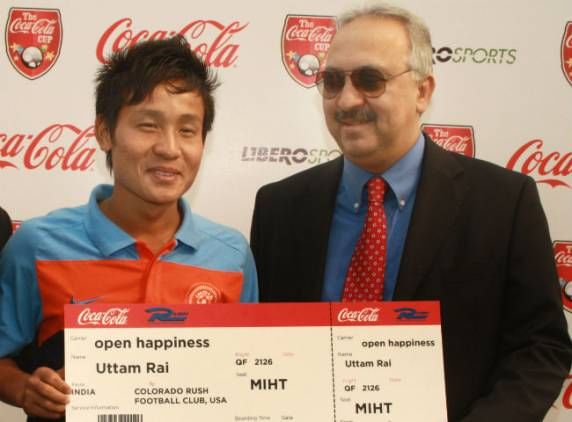 Coke to sponsor teenager Uttam Rai's US training stint at Colorado Rush