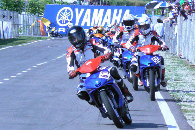 Sridharan shines in Yamaha Asean Cup Race