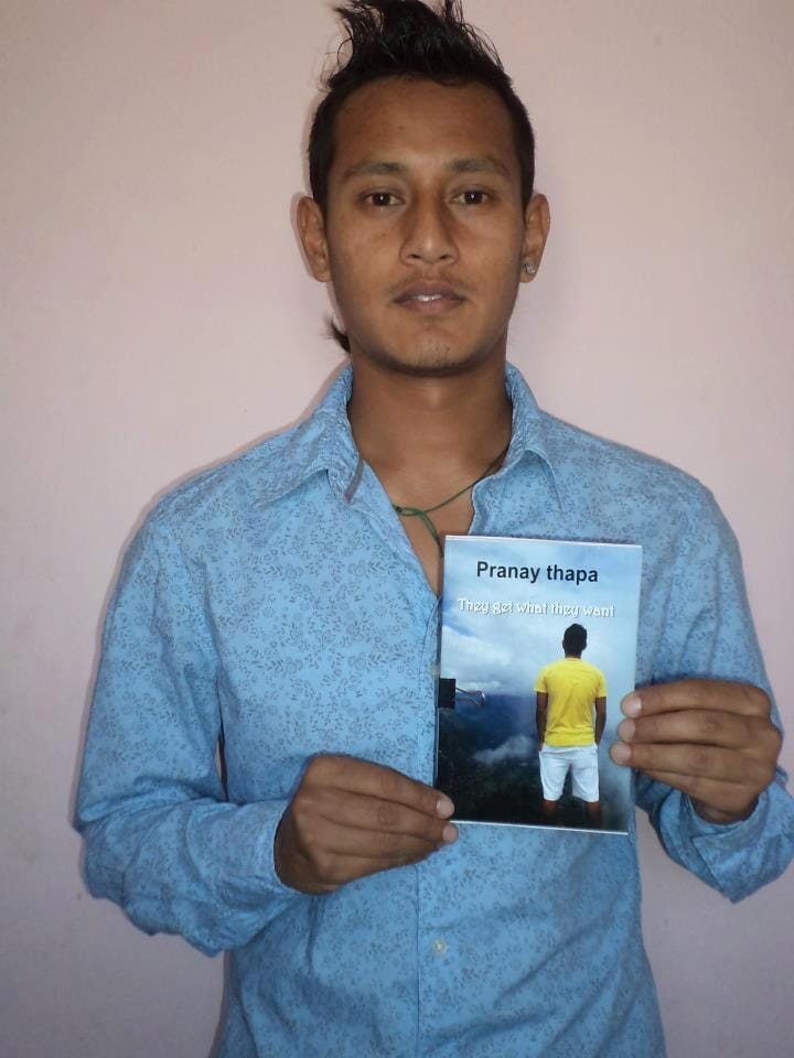 A footballer and a writer- a combination made in heaven