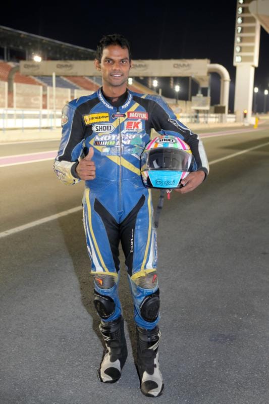 National champion Rajini Krishnan gets ride in Qatar SuperBike series