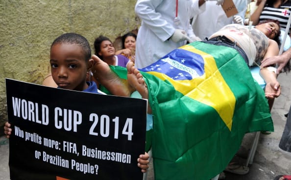 Ten of the most shocking photos from the anti-World Cup Protests in Brazil