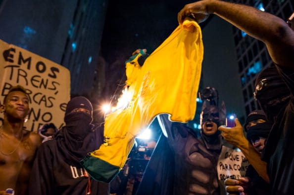 Ten of the most shocking photos from the anti-World Cup Protests in Brazil