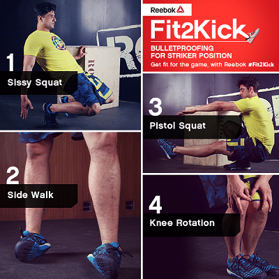 Reebok Fit2Kick: Workout for Striker Position - Bulletproofing