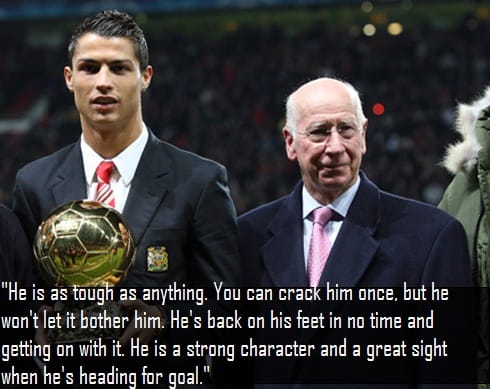 Top 10 quotes on Cristiano Ronaldo