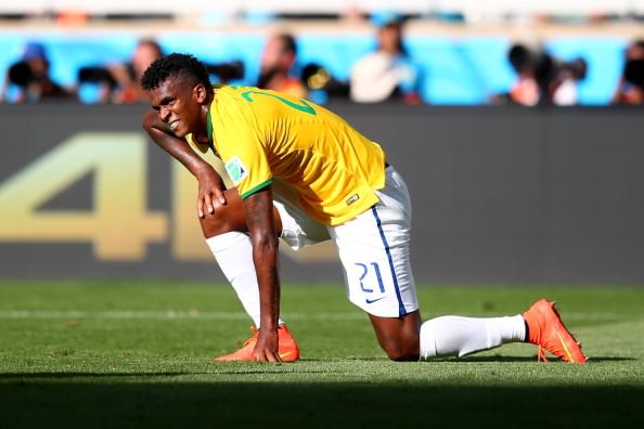 Brazil striker Jo could end up like Adriano, says father