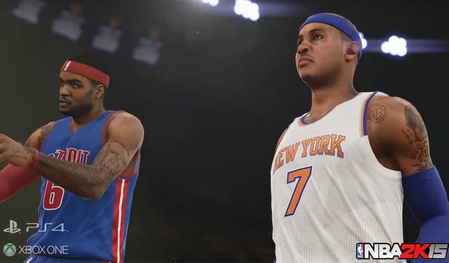 Graphics Comparison : NBA Live 15 vs NBA 2K15