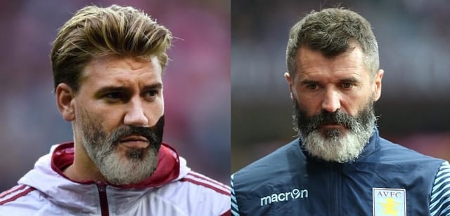 Roy Keane's beard photoshopped on to famous football personalities