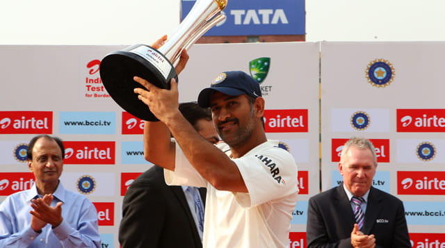 A look back at MS Dhoni's Test career
