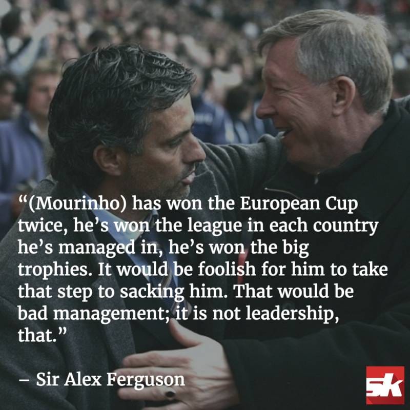 10 quotes on the 'Special One' Jose Mourinho