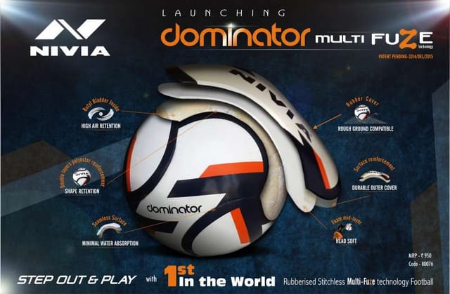NIVIA sports all set to ‘Dominate The Game’ - Launches new football ...