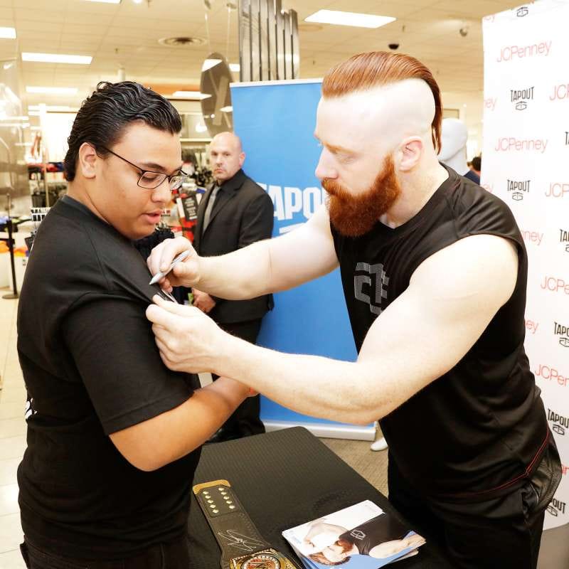 Sheamus hosts Tapout autograph signing at JCPenney in Miami: photos