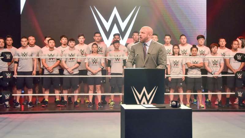 WWE holds historic press conference in China: photos