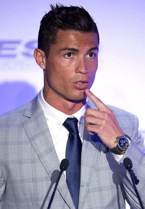 Cristiano Ronaldo's haircuts over the years with names and photos of ...