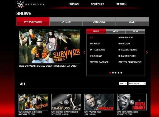 5 Reasons why the WWE Network is worth it