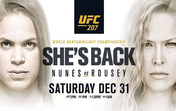 UFC Results: UFC 207 Nunes vs. Rousey